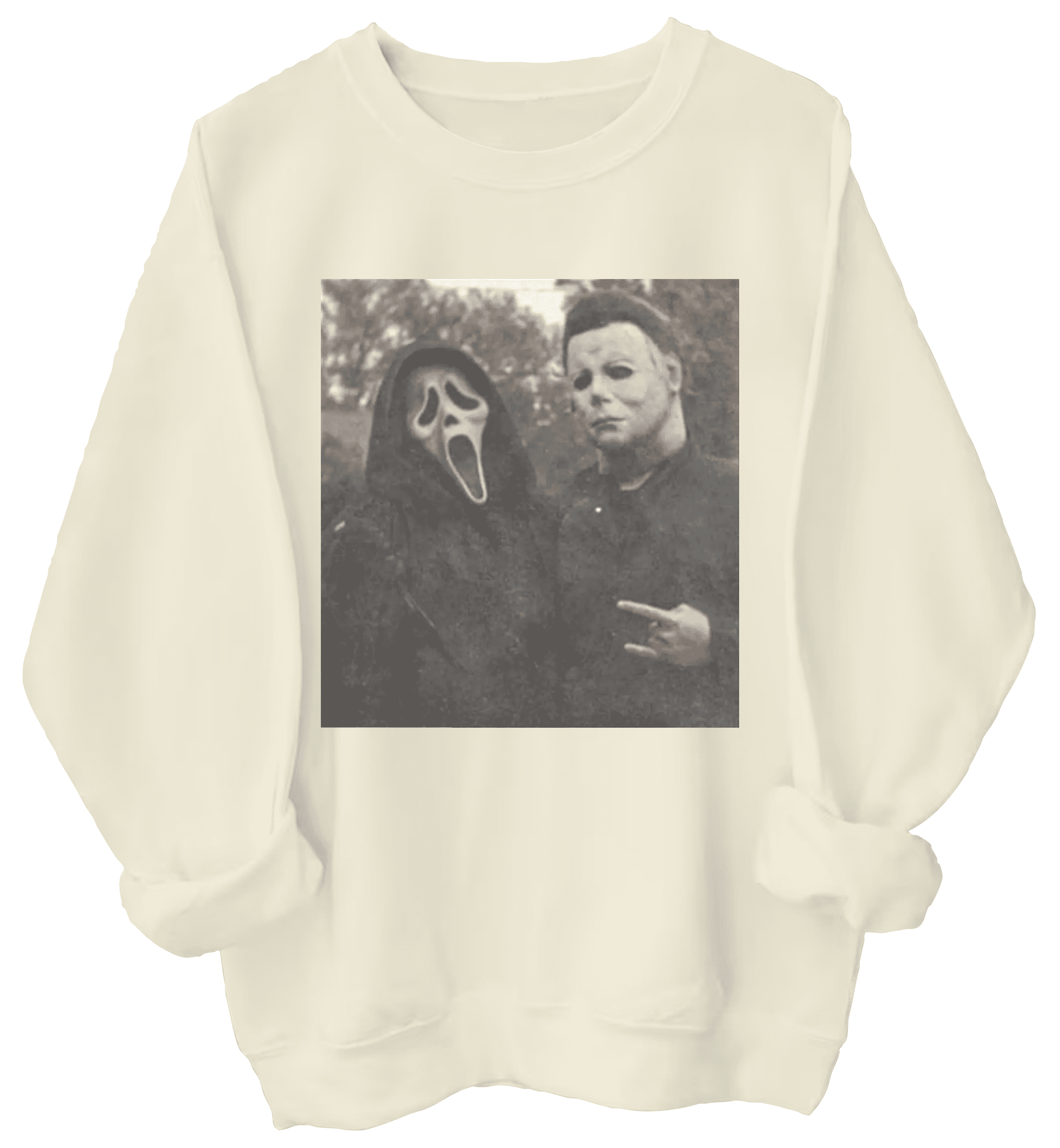 Ghostface Scream Halloween Heart Hands Sweatshirt, Ghostface Scream ...