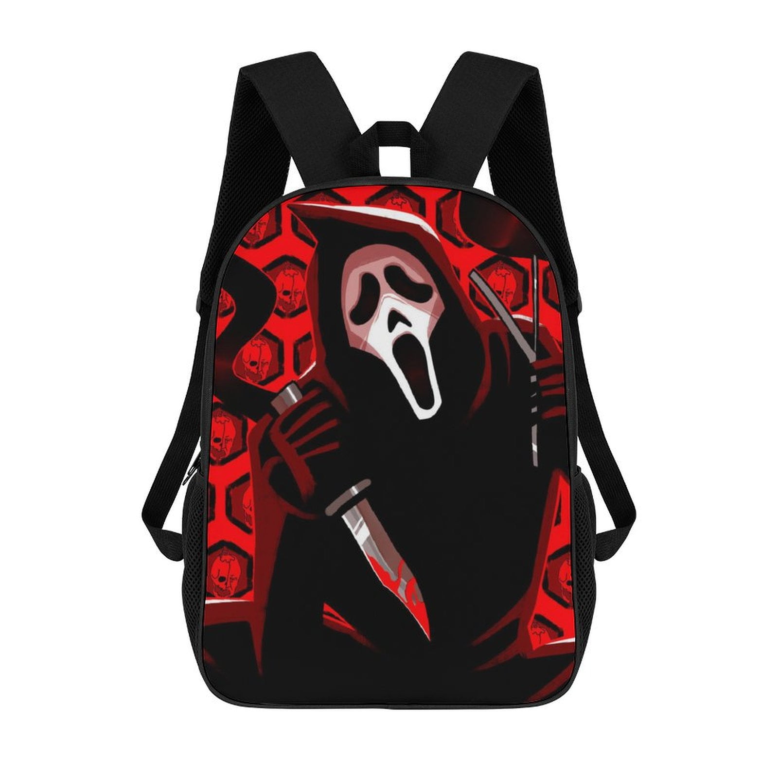 Ghostface Scream Horror Backpack Casual Daypack School Bag Satchel ...