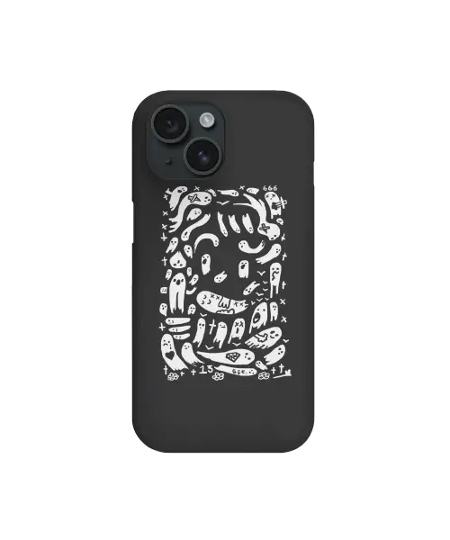 Ghostface Scream Horror Movie Slasher Phone Case for iPhone 16 15 14 13 ...
