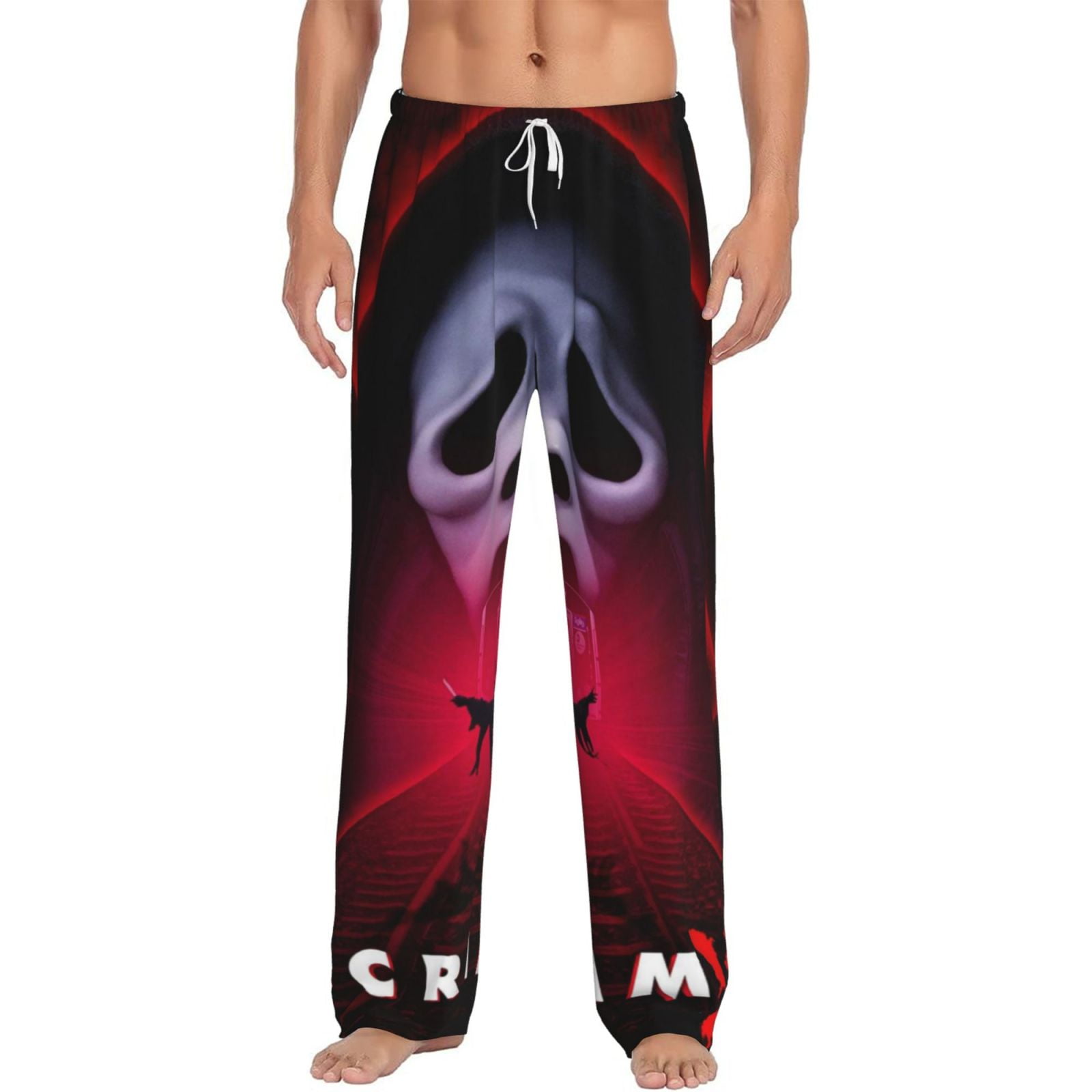 Ghostface Scream Movie Men's Pajama Pants Lounge Fashion Cozy Daily ...