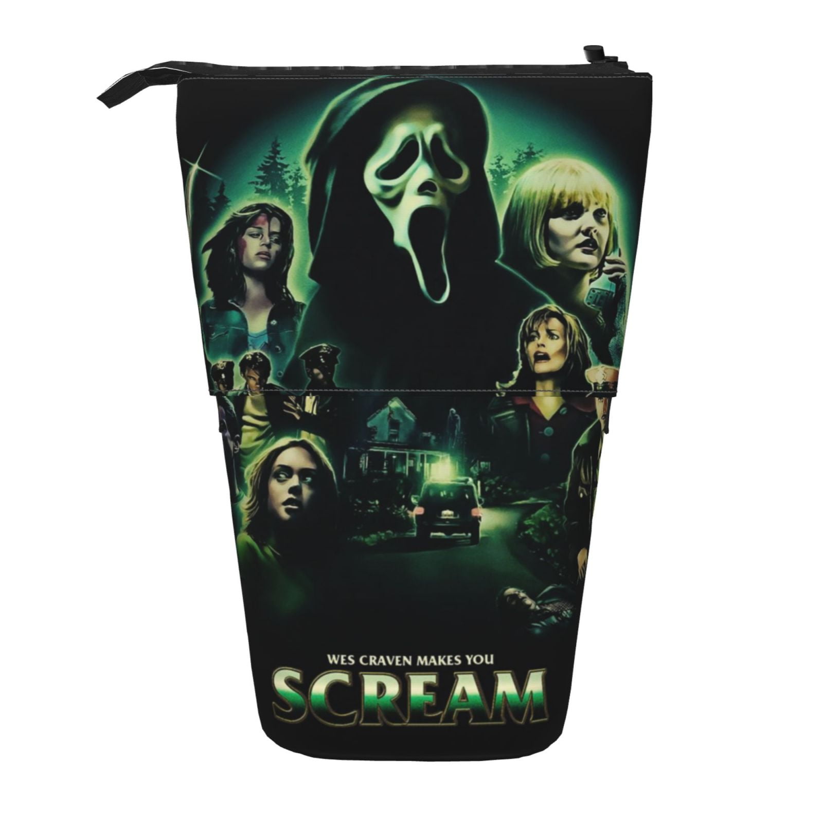 Ghostface Scream Poster Standing Pencil Case Pen Bag Telescopic Pencil ...