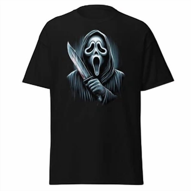 Ghostface Scream T-Shirt - Unleash the Horror Icon - Walmart Business ...