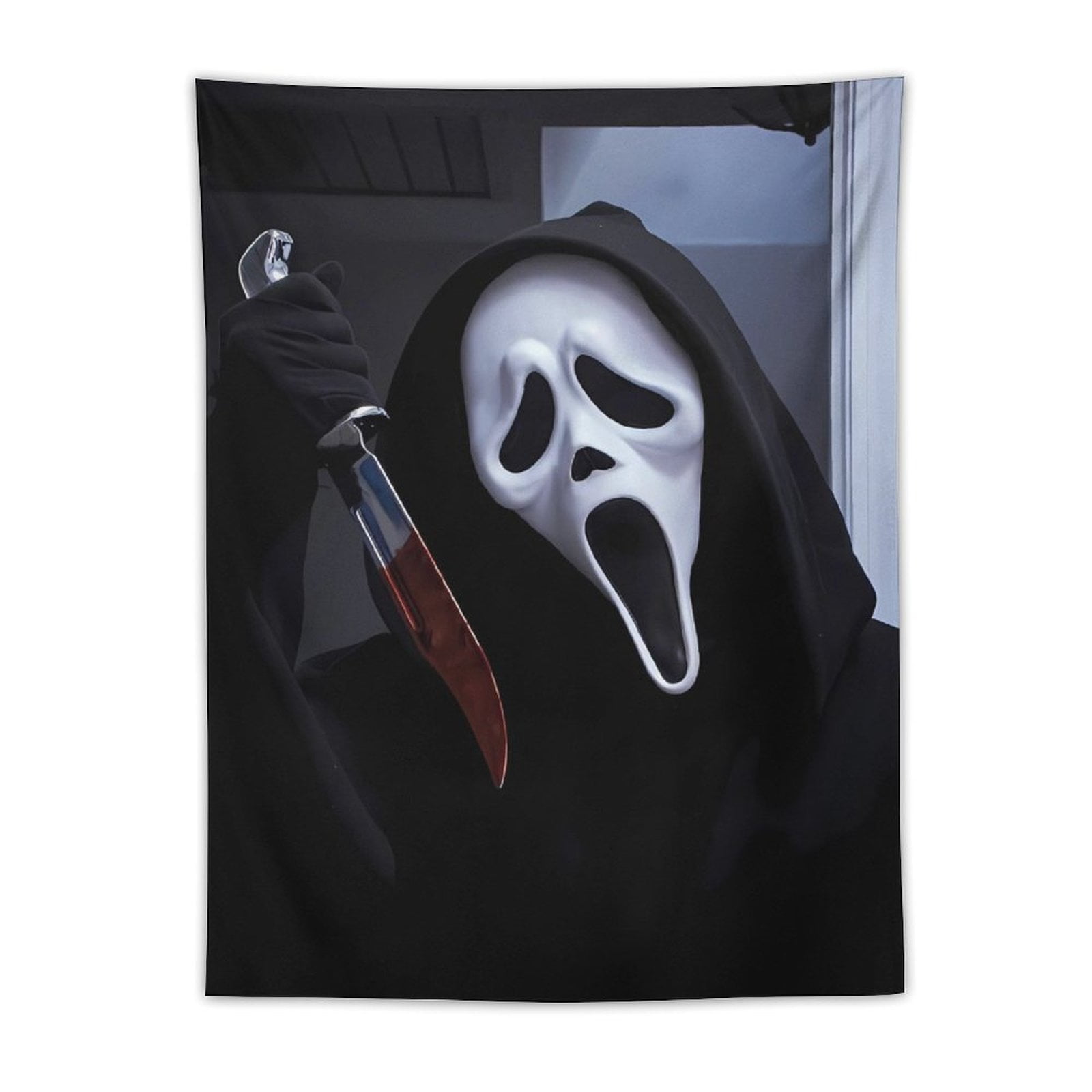 Ghostface Tapestry Bedroom Indie Vertical Tapestry Wall Hanging for ...