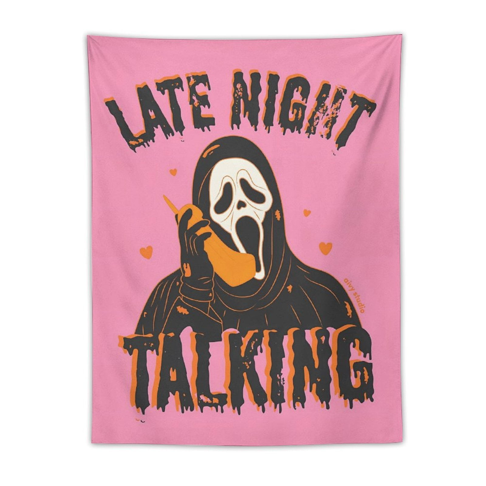 Ghostface Tapestry Bedroom Indie Vertical Tapestry Wall Hanging for ...