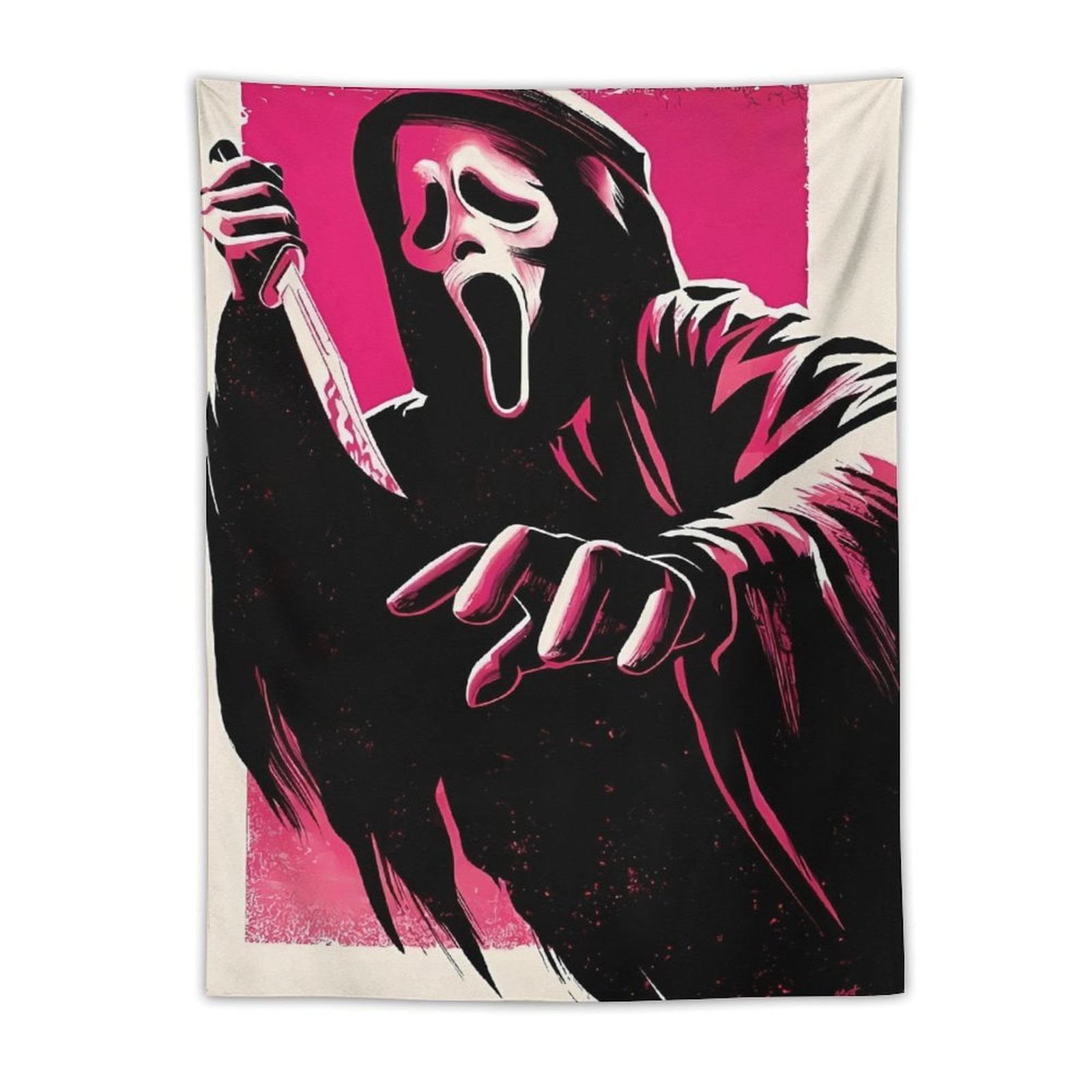 Ghostface Tapestry Wall Hanging, Elegant Wall Hanging Tapestries Wall ...