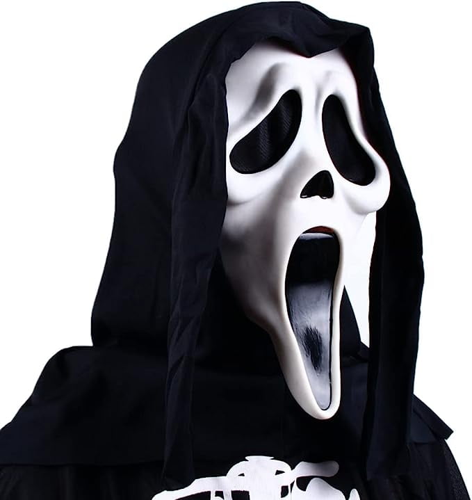 Scream Mask With Tongue