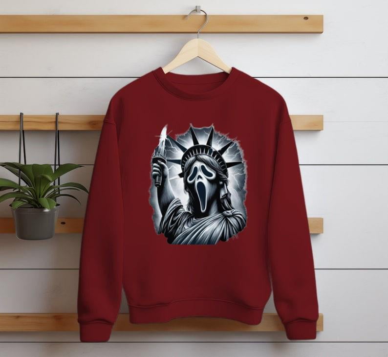 Ghostface Unveils Fear The Scream of Liberty T-Shirt! 11 COLOR OPTIONS ...