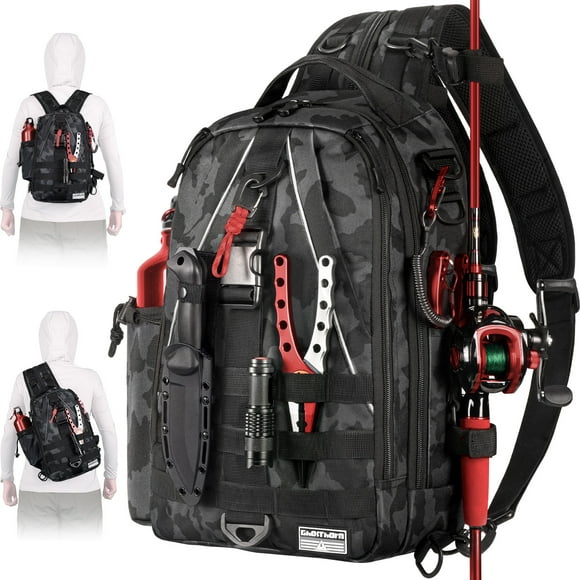 Fly Fishing Backpack With Rod Holder