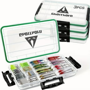 KastKing Fishing Tackle Bag With 4 Tackle Boxes & Removable Bait Binder ...