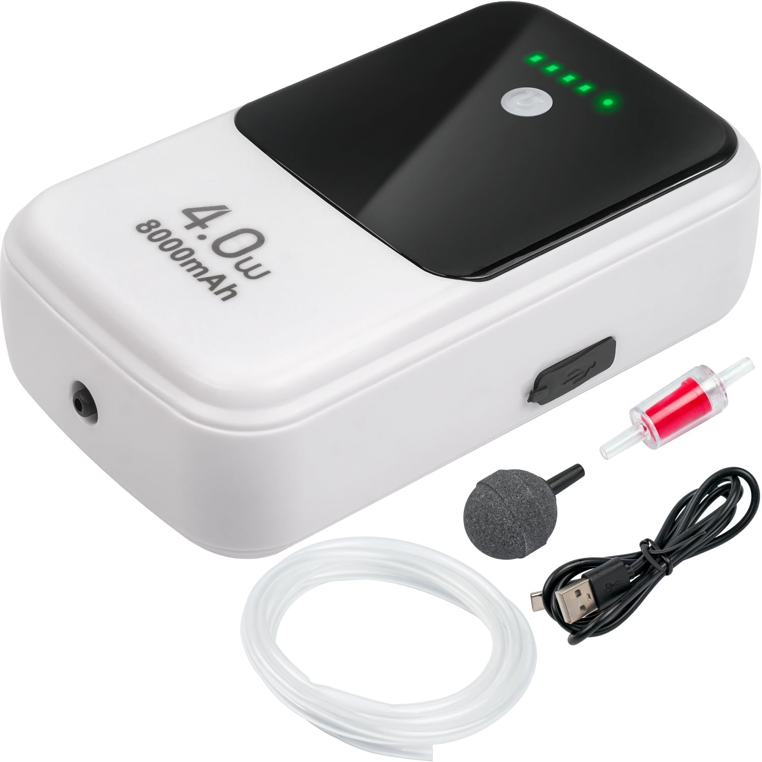 Ghosthorn Silent Dual Operating Mode Rechargeable Aerator for Fish ...