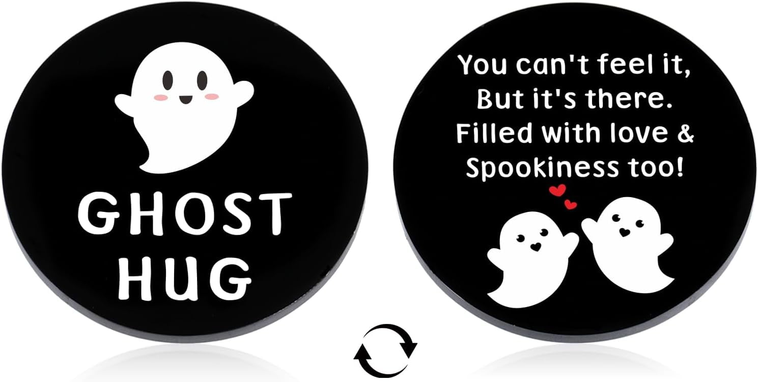 Ghostie Pocket Hug - Halloween Gift for Men Women, Emotional Support ...