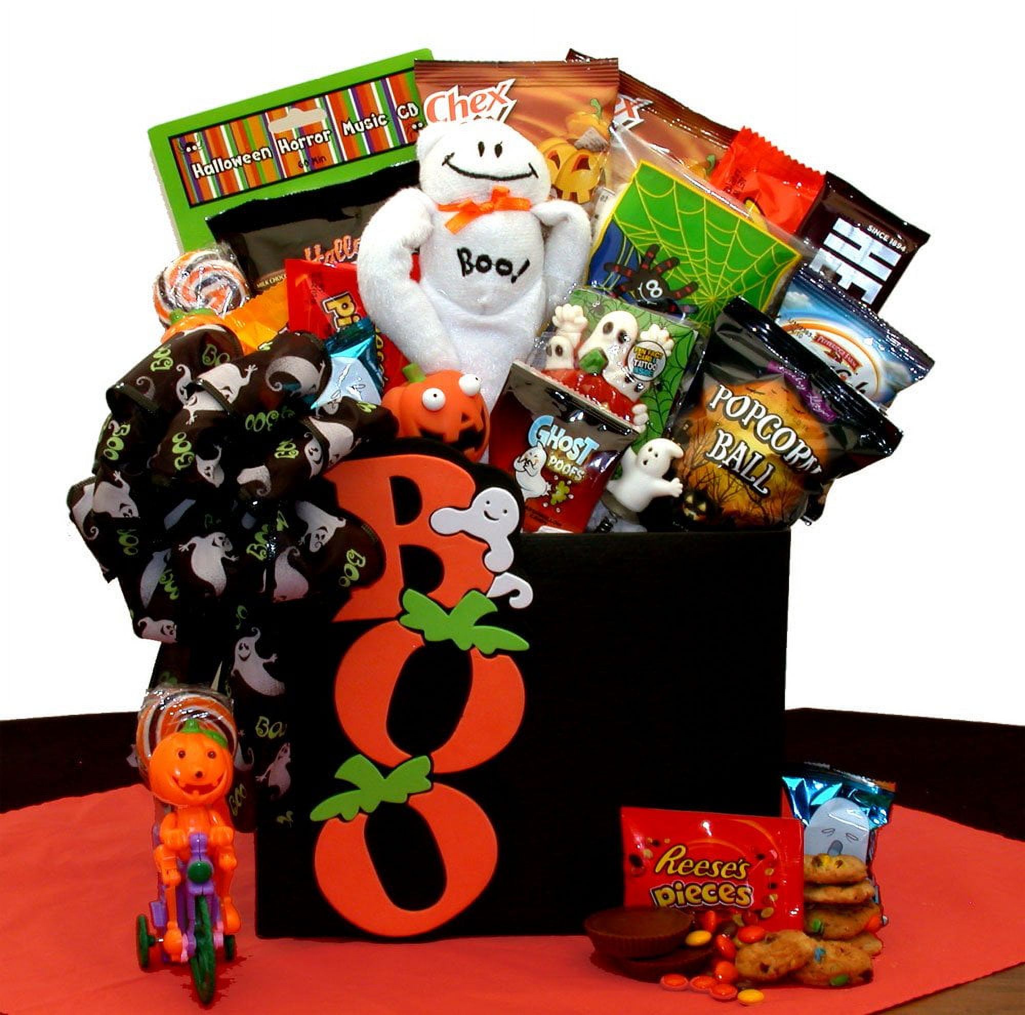 Ghostly Boo To You Candy Care Package with over 30 pieces of chocolates ...
