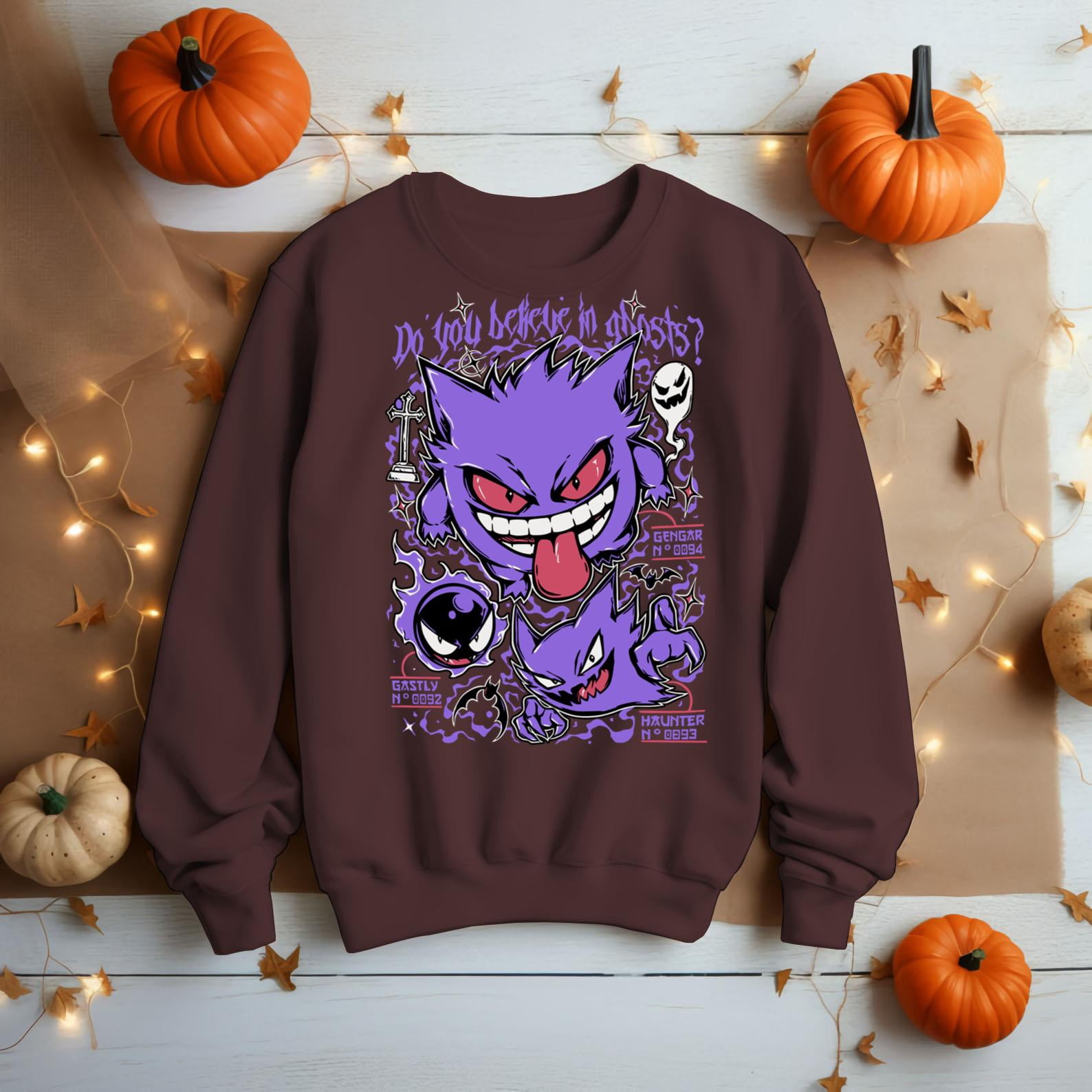 Ghostly Creature Silhouette Shirt, Paranormal Spirit Design, Gamer ...