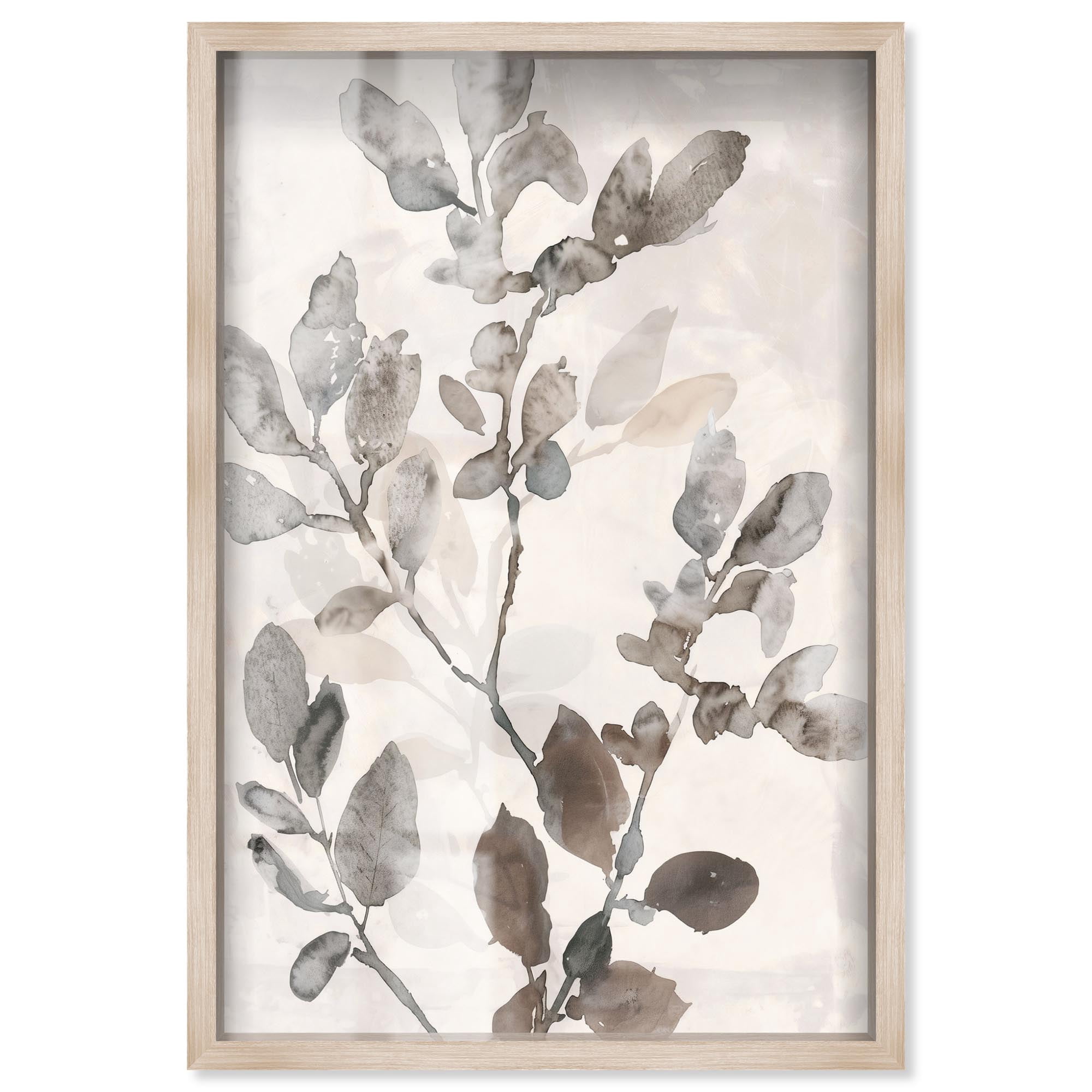 Ghostly Grove II Shadowbox Print Boho Natural Art by Art Remedy, Blonde ...