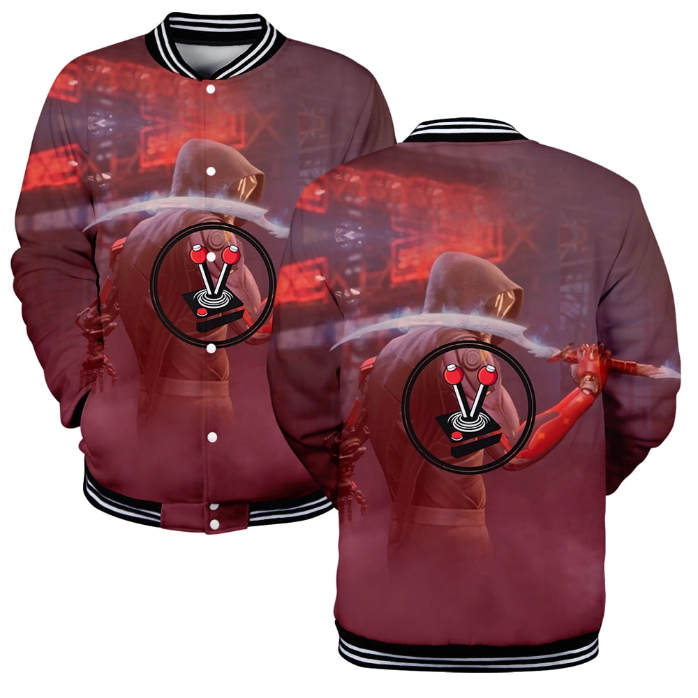 Ghostrunner 2 Game Merch Button Jacket Baseball Bomber Jacket Kawaii ...
