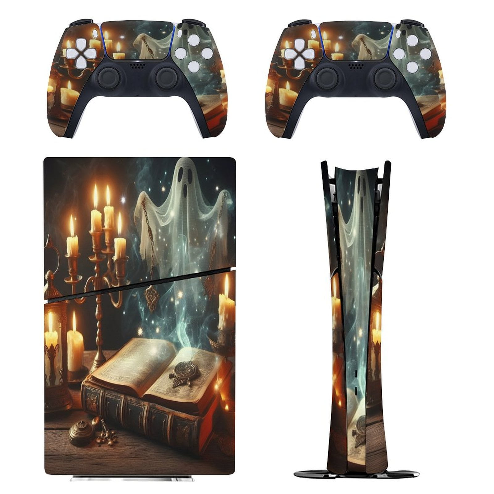 Ghosts, Classical, Candles PS5/PS5 Slim Digital Disc Skin Sticker For ...