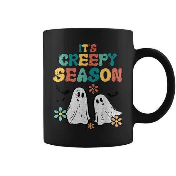Ghosts Its Creepy Season Retro Halloween Costume Women Girls - Walmart.com