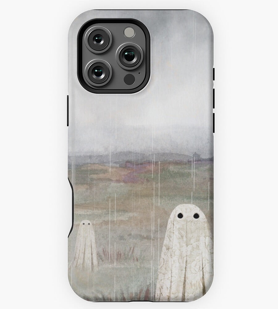 Ghosts Of The Rain Spooky Art GA1930 Phone Case for iPhone 11 to 17 Pro ...