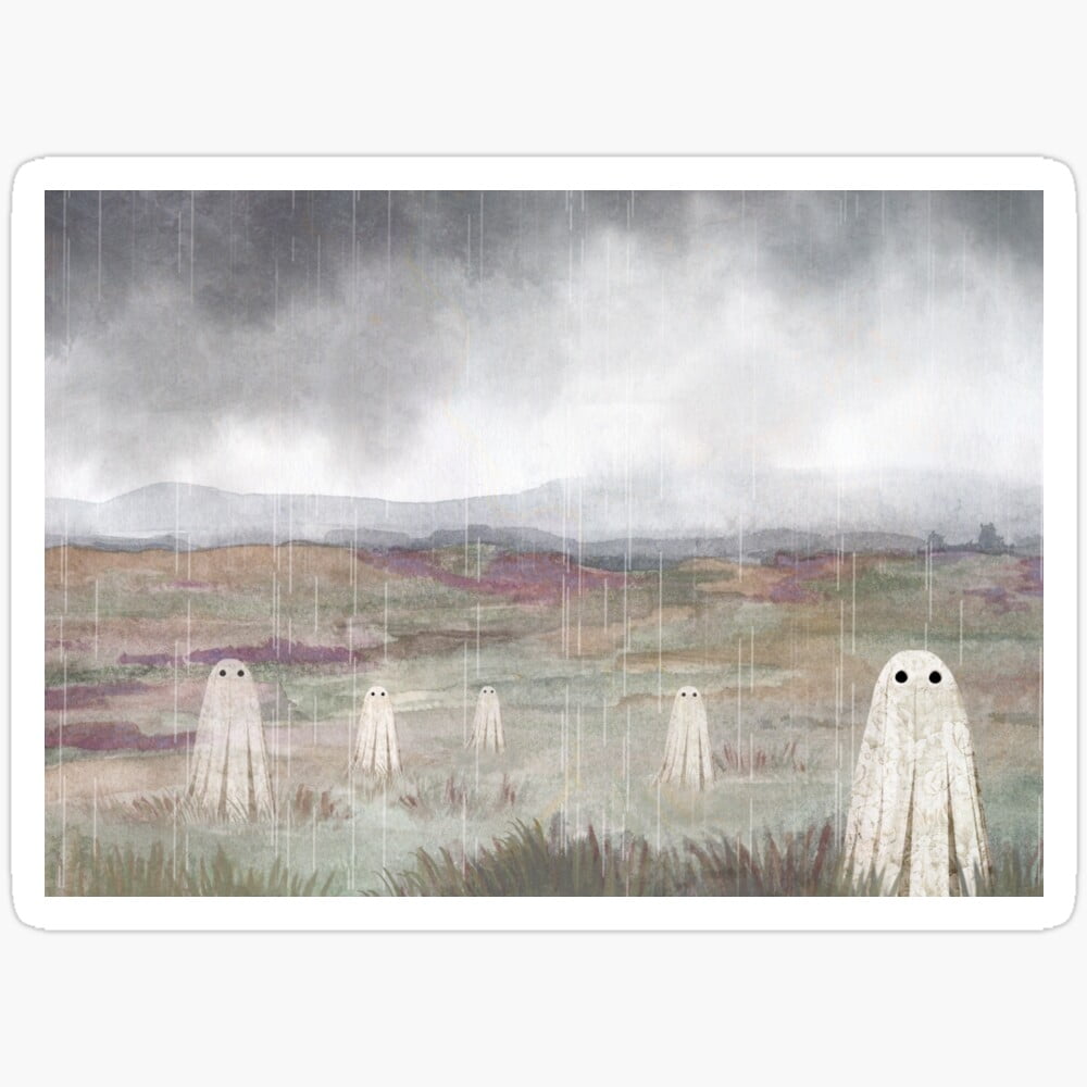 Ghosts Of The Rain Sticker Phone Decal Water Bottle Stickers Car Decals ...
