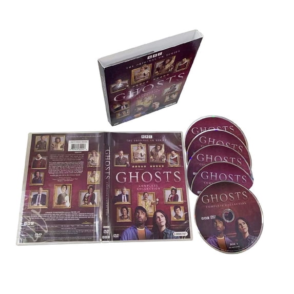 Ghosts: The Complete Series Season 1-5 (DVD, 5-Disc Box set) New ...
