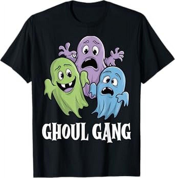 Ghoul Gang Ghost Design T-Shirt - Walmart.com