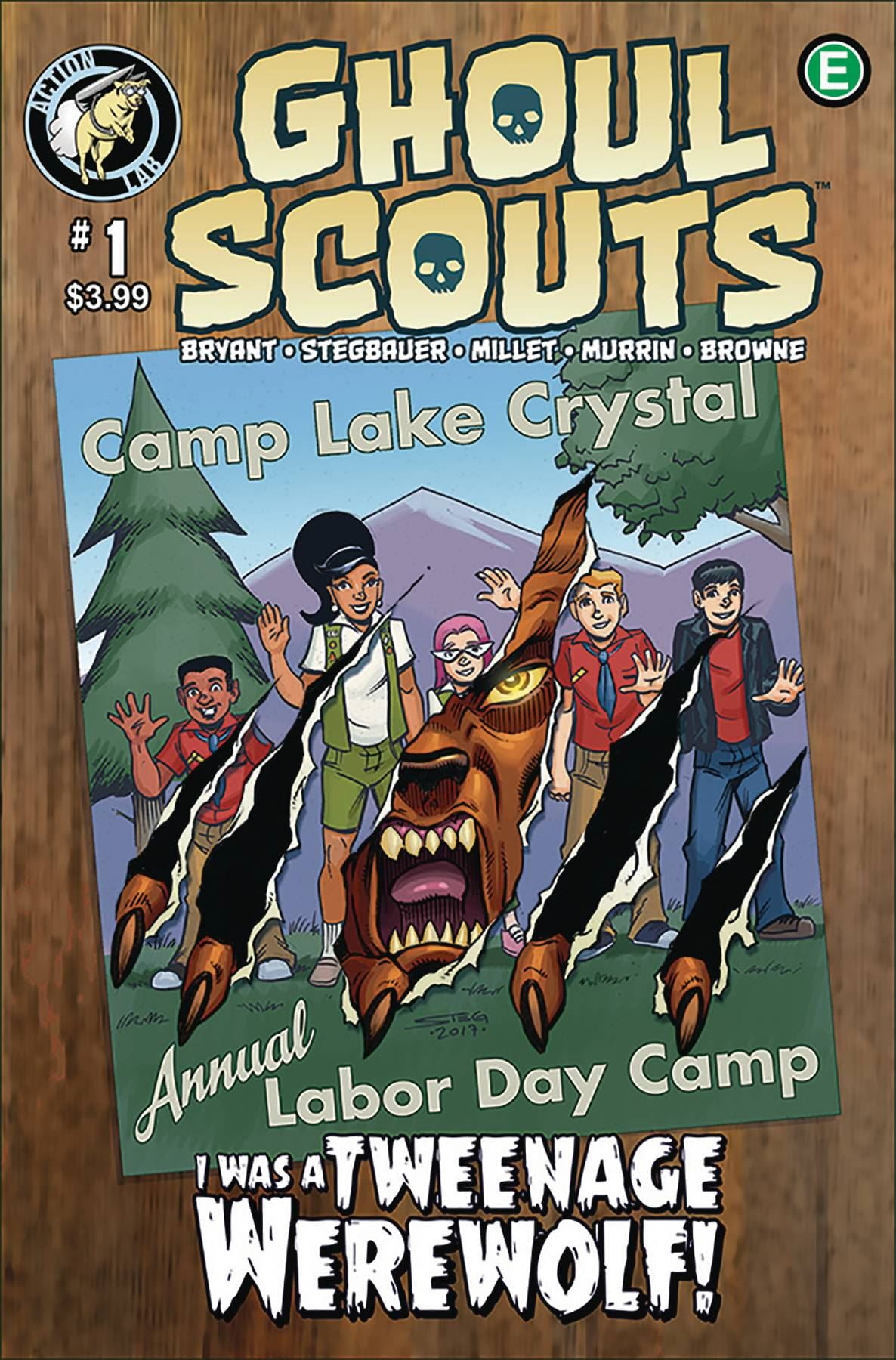 Ghoul Scouts Tweenage Werewolf #1 () Action Lab Entertainment Comic ...