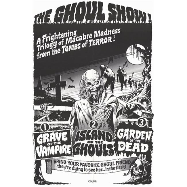 Ghoul Show Movie Poster - 11 x 17 in. - Walmart.com