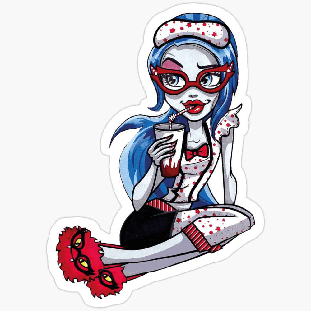 Ghoulia Yelps Sticker Phone Decal Water Bottle Stickers Car Decals ...