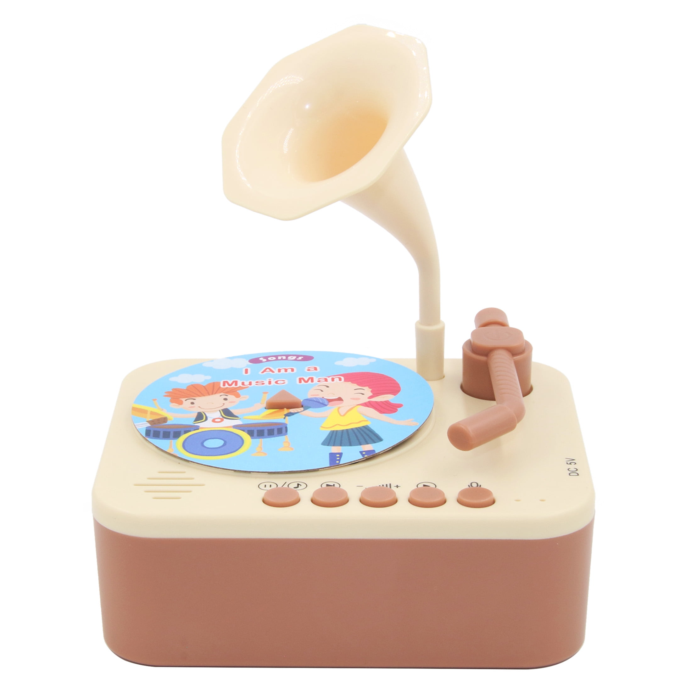 Ghousetec Kids Record Player with 96 Learning Cards, Storytelling and ...