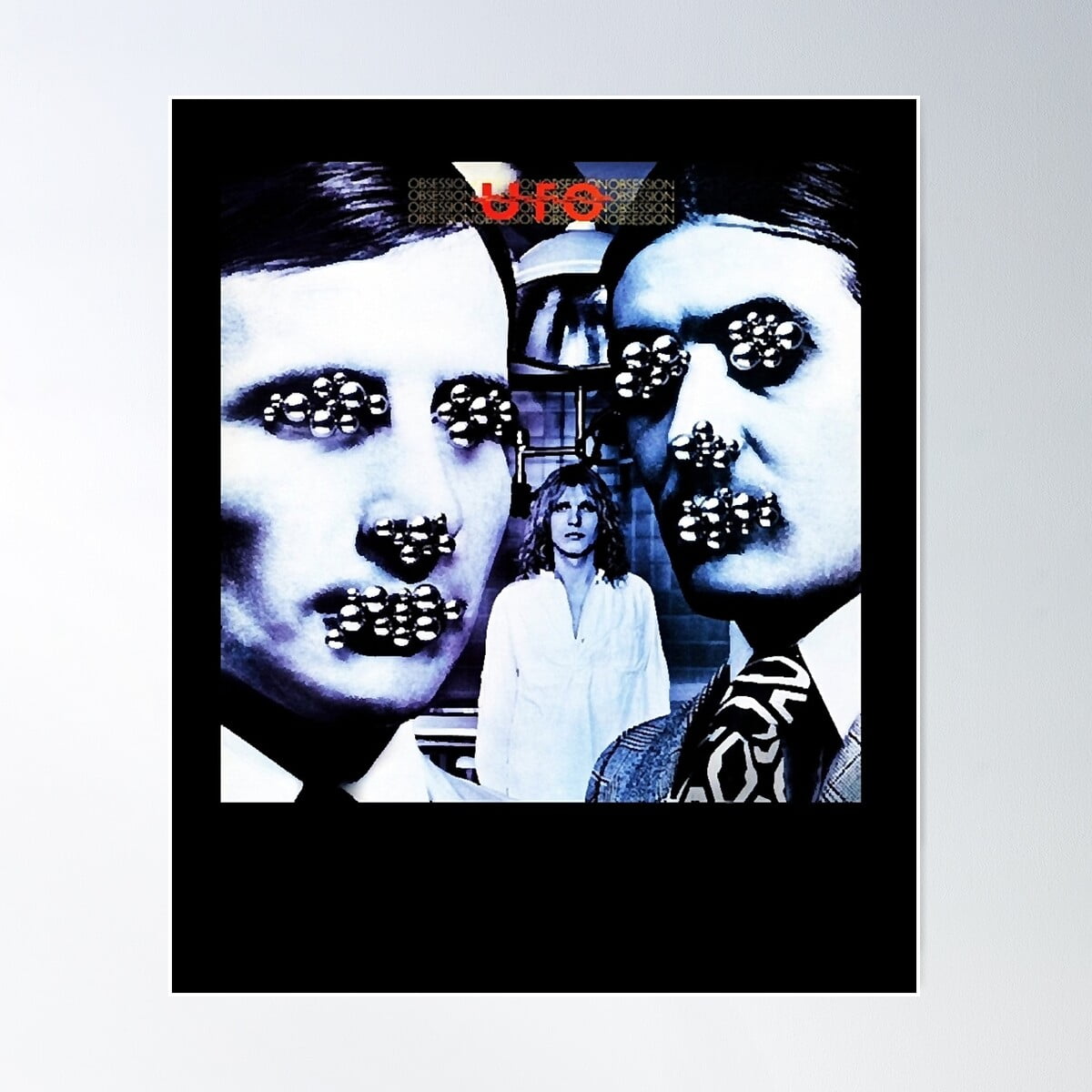 Ghyt6Lkpoi9 Simple Ufo Band Poster Wall Art, Modern Wall Decor For ...