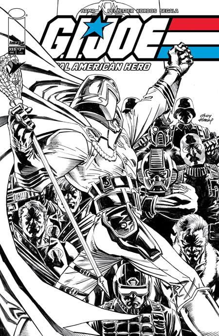 Gi Joe A Real American Hero #323 Cvr B Andy Kubert B&w Var Image Comics ...