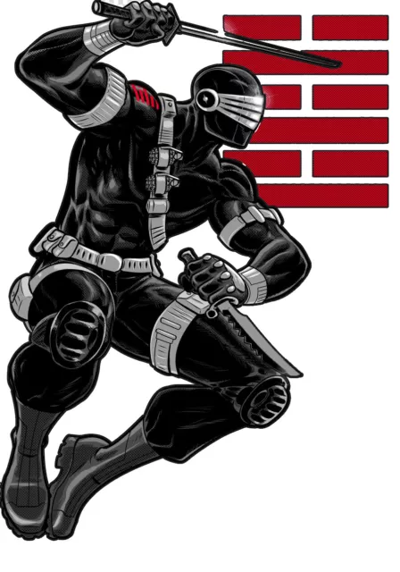 Gi Joe Snake Eyes Stickers Phone Decal Water Bottle Stickers Car Decals ...