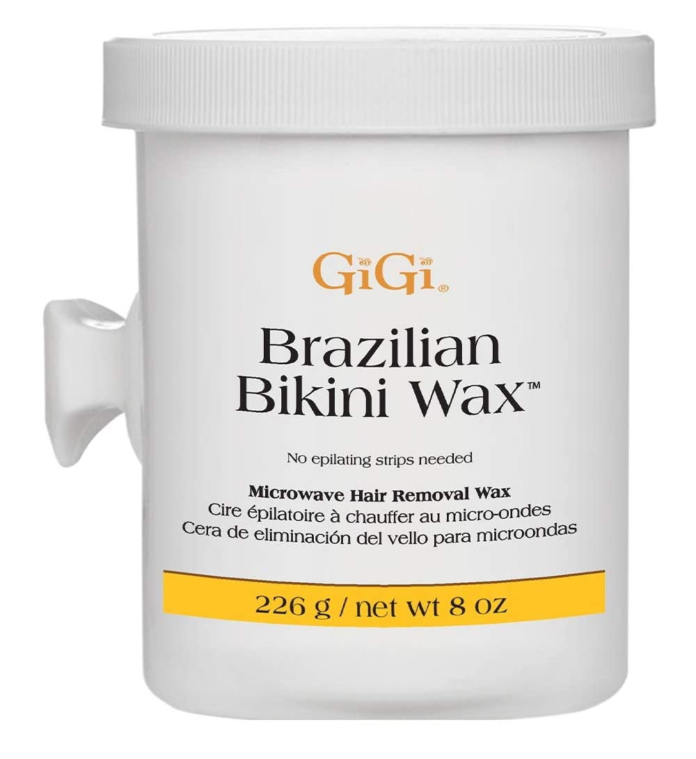 GiGi Brazilian Bikini Wax Microwave Formula, 8-Ounces (Pack of 2 ...
