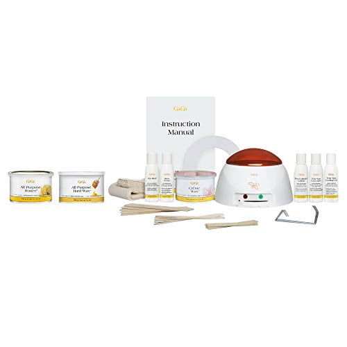 GiGi Mini Pro Home Body Hair Removal Kit, All-Purpose Starter Waxing ...