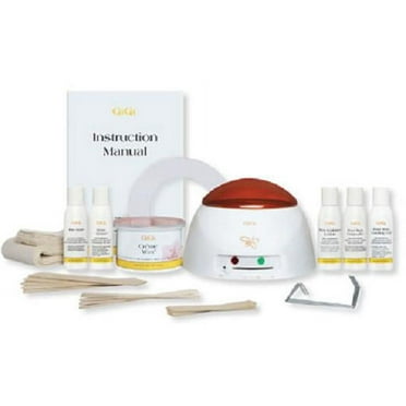 GiGi Professional Grade Hair Removal Waxing Kit with Hard Wax, Bikini ...
