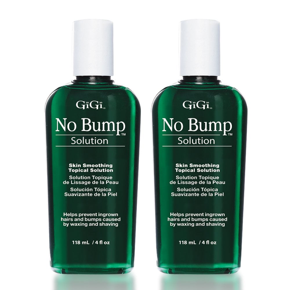 GiGi No Bump Skin Smoothing Topical Solution for Ingrown Hair, Bumps ...