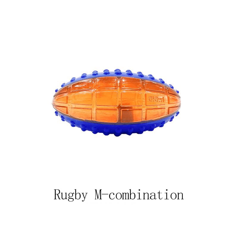 GiGwi 1pc Unbreakable squeaking dog ball, tough and durable dog toy ...