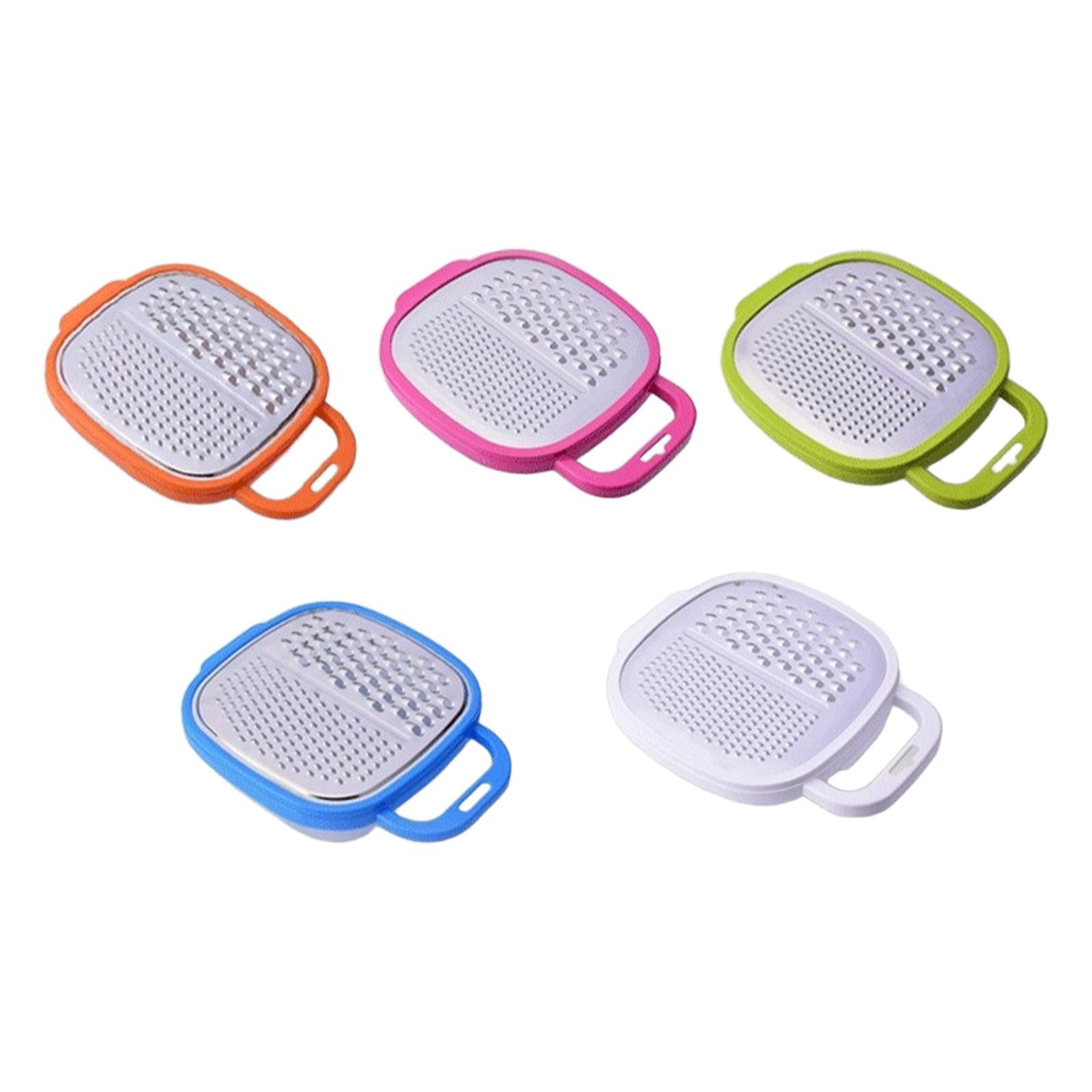 GiLiling 1-Piece Grater with Container and Lid, Stainless Steel Grater ...