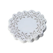 White Lace Paper Doilies - 10 inch Round Paper Doilies - Disposable ...