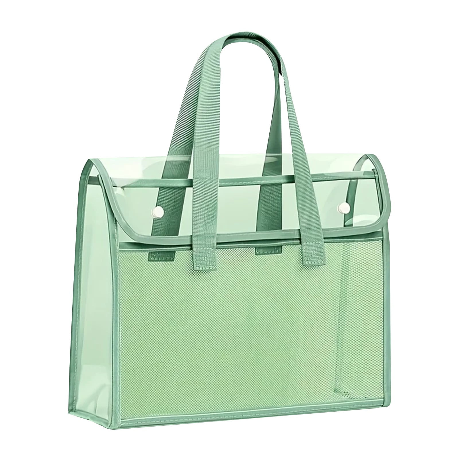 GiLiling 2025 Book Bag Large Capacity Thickened Handbag Visible File ...