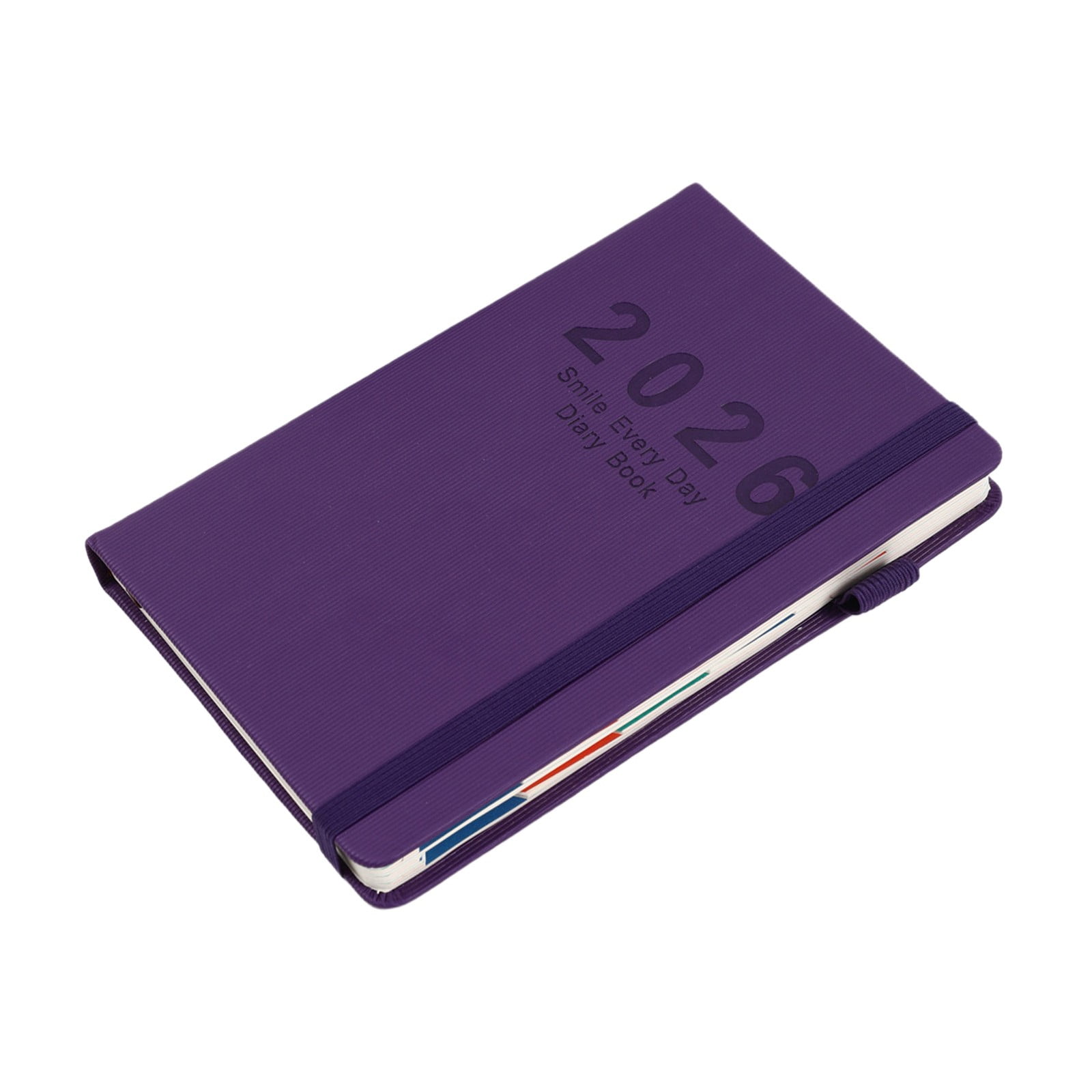 GiLiling 2026 English Calendar Notebook, Vertical Patterned Daily ...