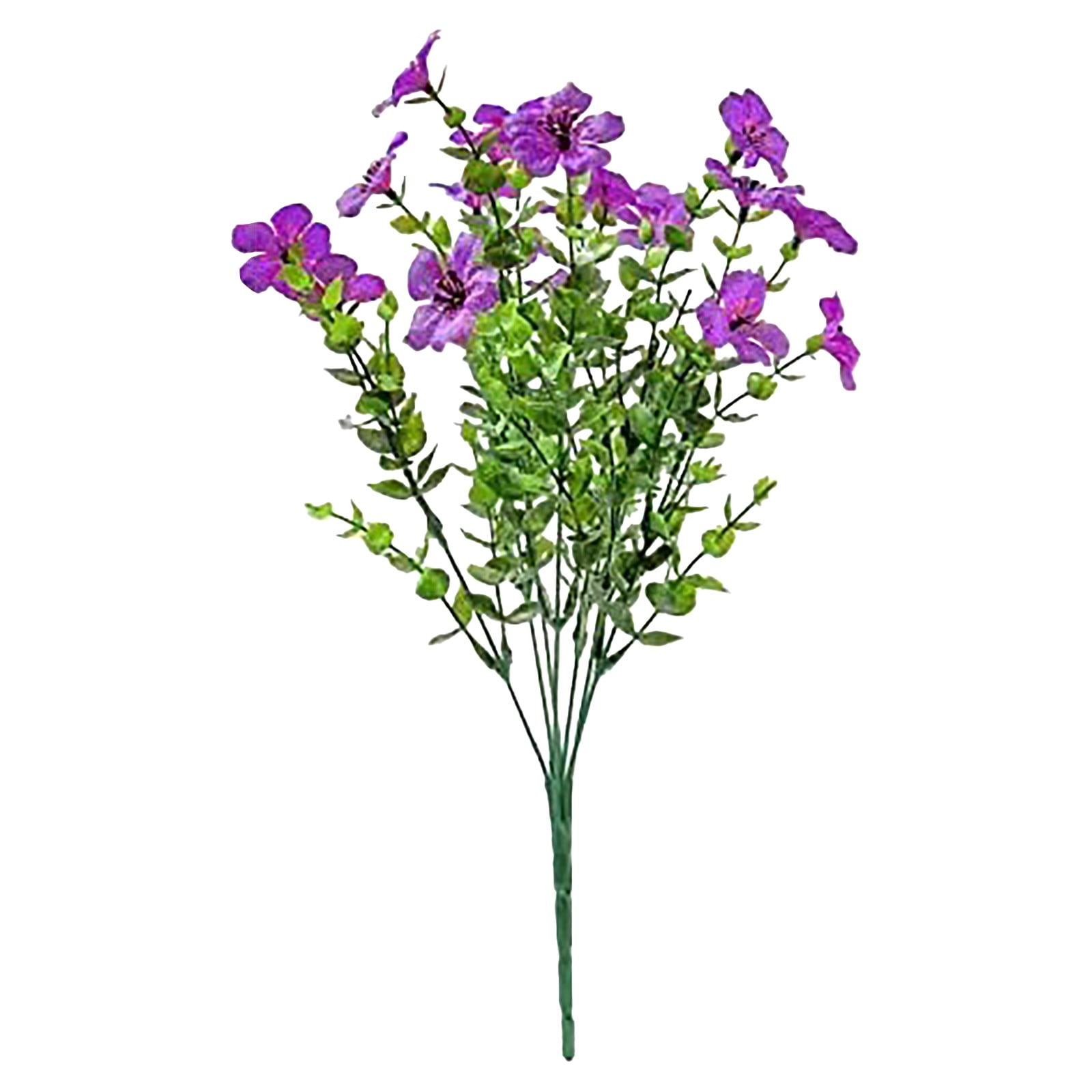 GiLiling Artificial Violet Silk Flower Arrangement - Wedding Table ...