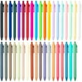 GiLiling BallPoint Pens 30 Pack Retractable Medium Point 1.00MM Click ...