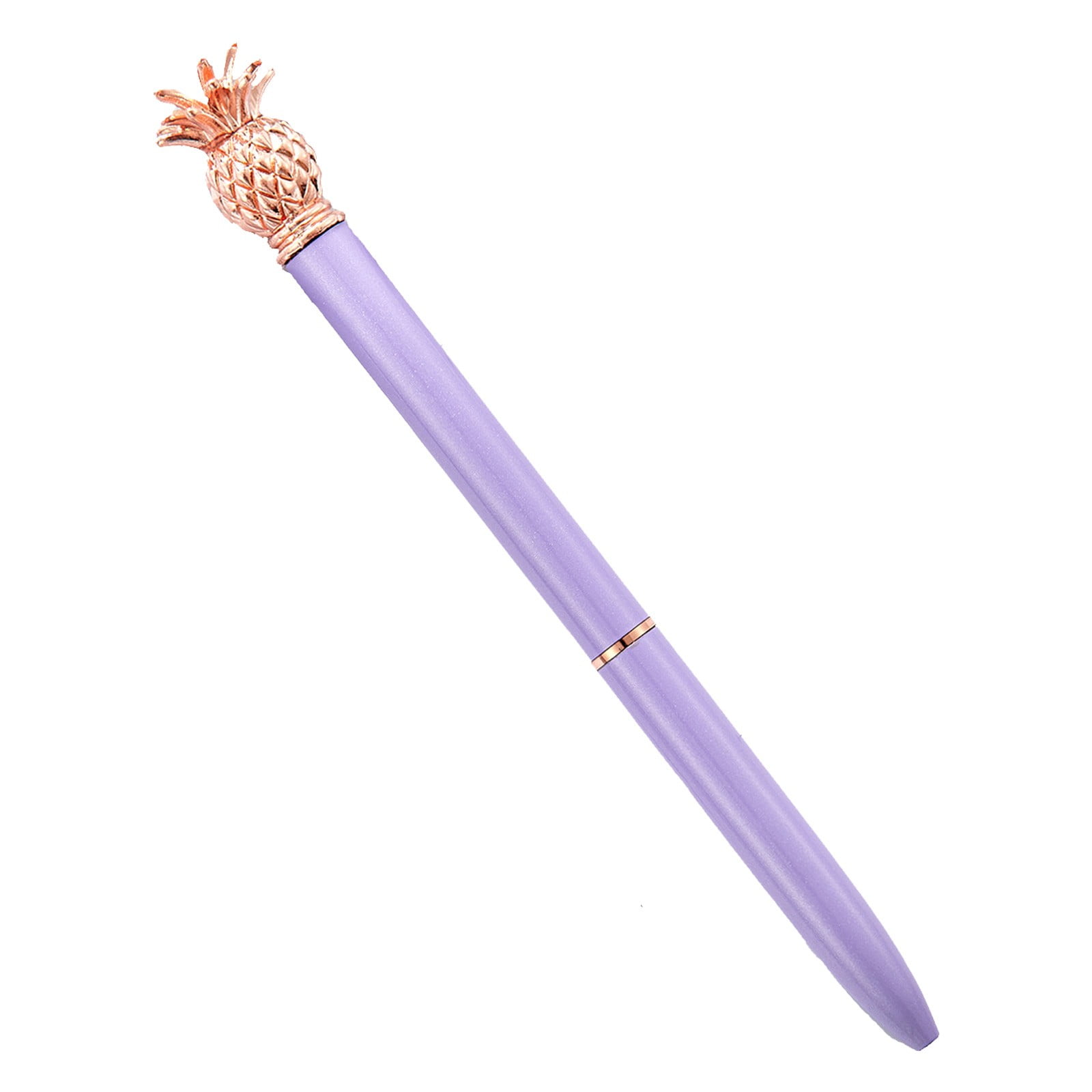 GiLiling Ballpoint Pens Rose Gold Pineapple Design 1.0 Mm Point Ink ...