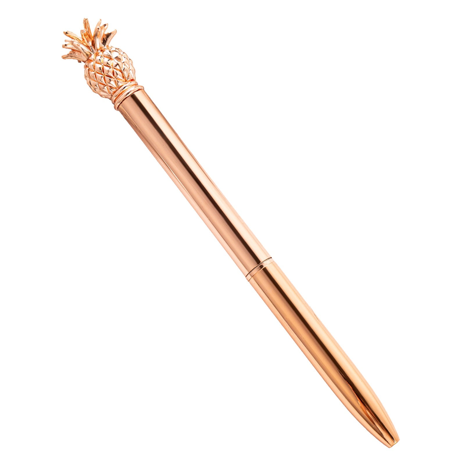 GiLiling Ballpoint Pens Rose Gold Pineapple Design 1.0 Mm Point Ink ...