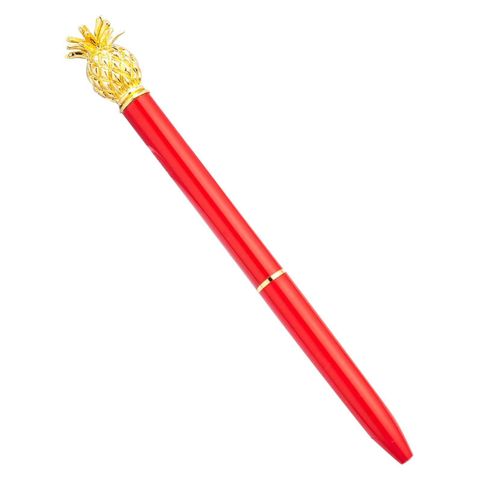 GiLiling Ballpoint Pens Rose Gold Pineapple Design 1.0 Mm Point Ink ...