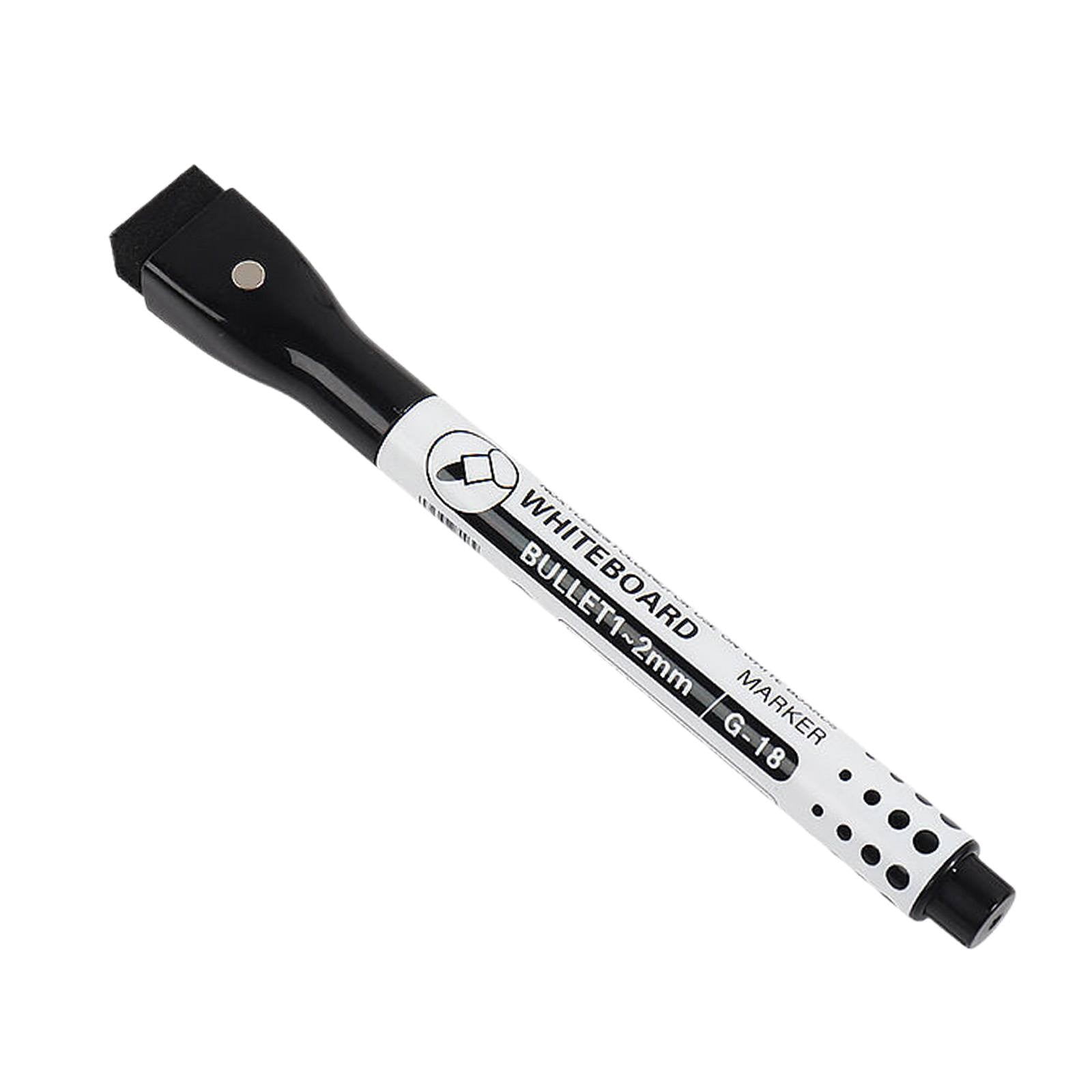 GiLiling Black Magnetic Dry Erase Markers, Small Dry erase Markers Fine ...