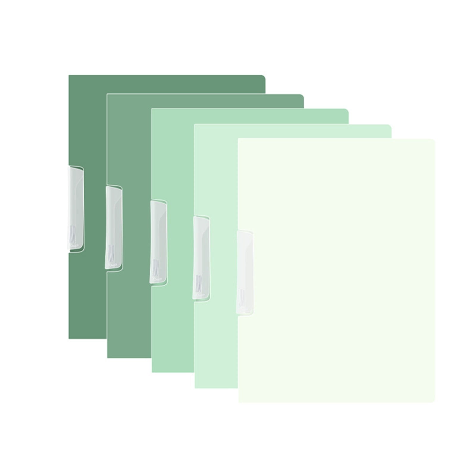 GiLiling Colored Plastic Folder with Pockets Prongs Assorted Colors ...