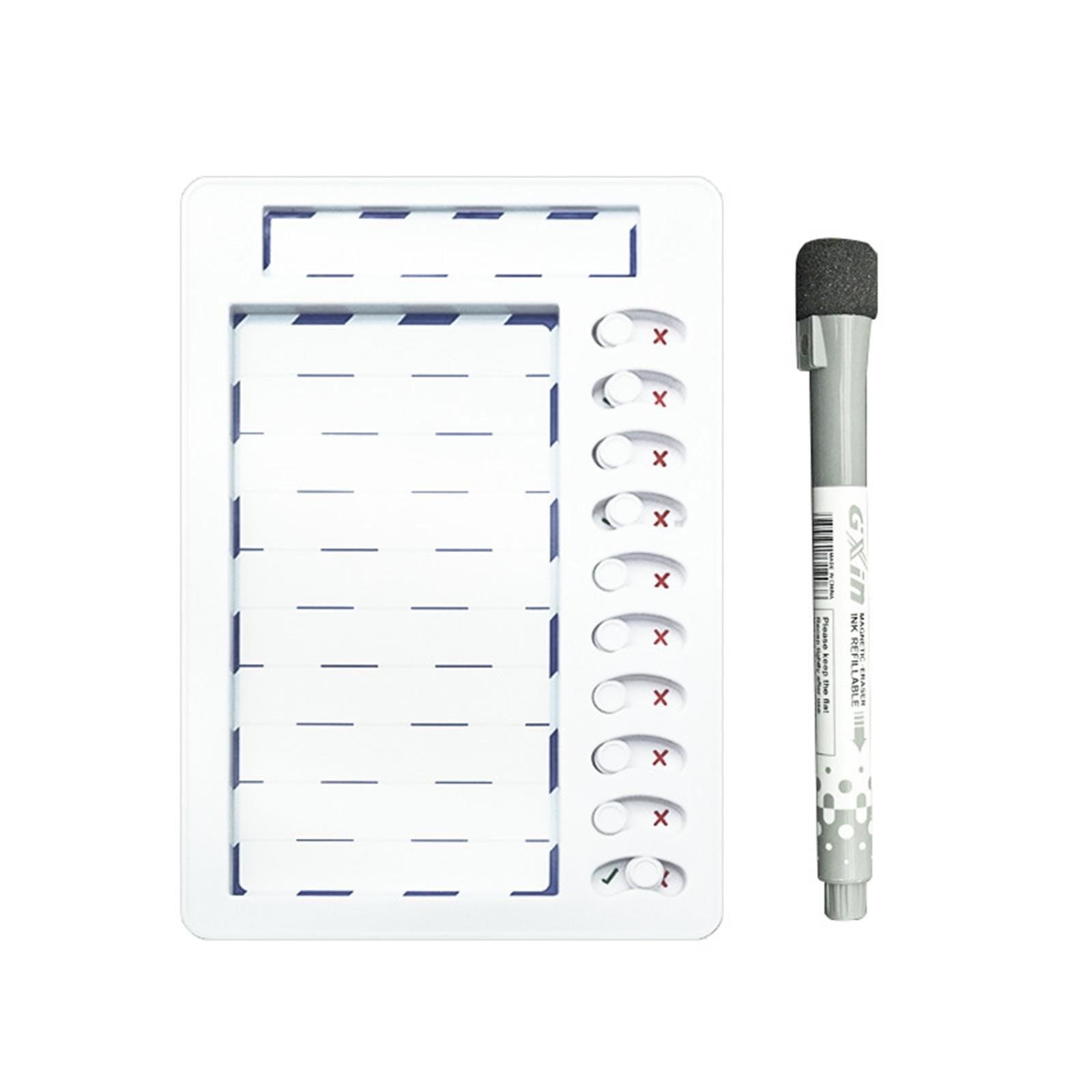 GiLiling Home Routine Planning Board Professional Refrigerator ...