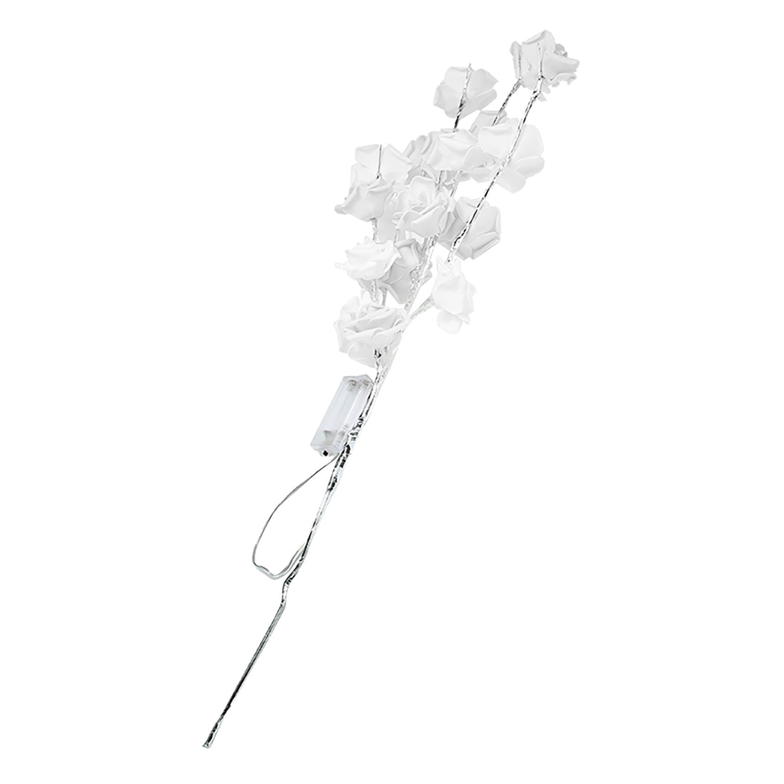 GiLiling LED Rose Flower Fairy Lights Lighted Twig Branch Vase ...